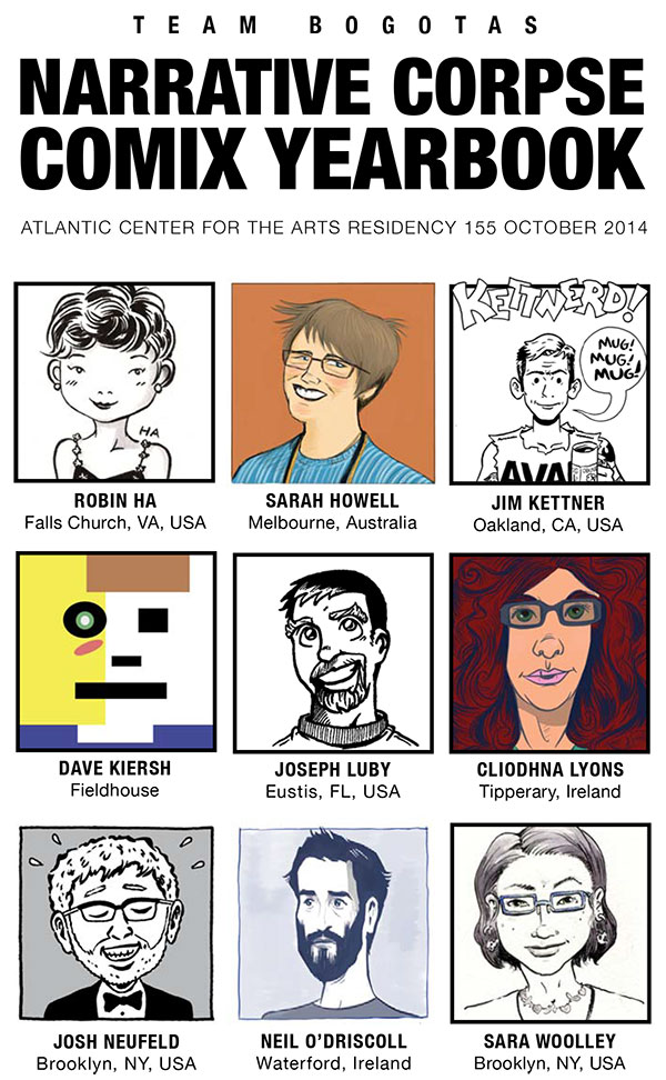 ACA Narrative Corpse Comix Yearbook! – Josh Neufeld Comix and Stories