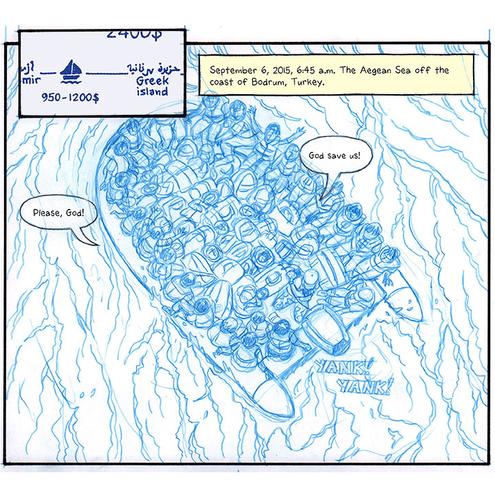 A Syrian refugee odyssey in comics, photos, and prose – Josh Neufeld ...